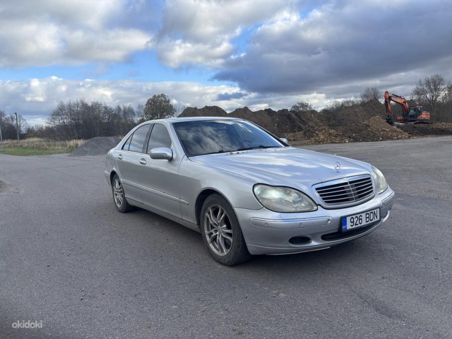 Mercedes-Benz S 320 2003 Kohtla-Jerve, ar dzinēja tilpumu 3.20 L un nobraukumu 300 tūkst. km par 2500 €, foto 18 vietnē AUTOMOTO.COM.LV