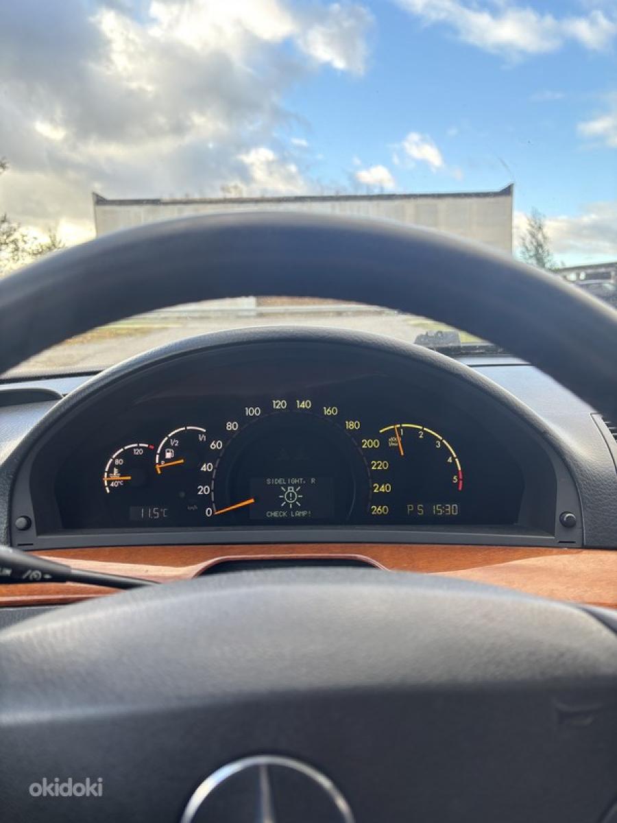 Mercedes-Benz S 320 2003 Kohtla-Jerve, ar dzinēja tilpumu 3.20 L un nobraukumu 300 tūkst. km par 2500 €, foto 30 vietnē AUTOMOTO.COM.LV