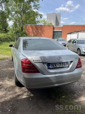 Mercedes-Benz S 320 2006 in Riga, with an engine capacity of 3.20 L and mileage of 0 thousand km for 5200 €, photo 2 on AUTOMOTO.COM.LV