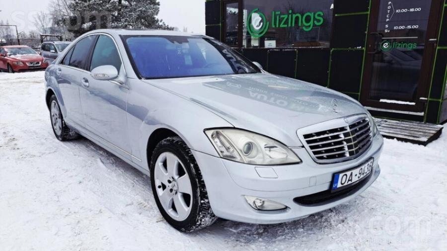 Mercedes-Benz S 320 2007 Rīga, ar dzinēja tilpumu 3.00 L un nobraukumu 338 tūkst. km par 5500 €, foto 3 vietnē AUTOMOTO.COM.LV