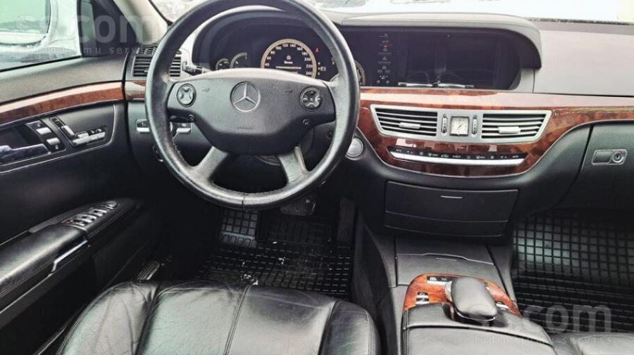 Mercedes-Benz S 320 2007 Rīga, ar dzinēja tilpumu 3.00 L un nobraukumu 338 tūkst. km par 5500 €, foto 9 vietnē AUTOMOTO.COM.LV