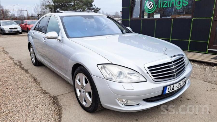 Mercedes-Benz S 320 2007 in Riga, with an engine capacity of 3.00 L and mileage of 338 thousand km for 5750 €, photo 19 on AUTOMOTO.COM.LV