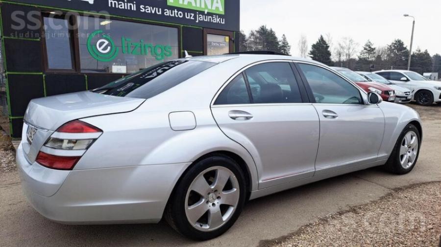 Mercedes-Benz S 320 2007 in Riga, with an engine capacity of 3.00 L and mileage of 338 thousand km for 5750 €, photo 20 on AUTOMOTO.COM.LV