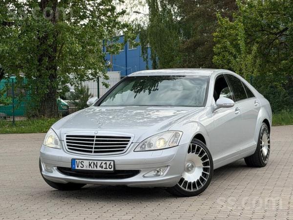 Mercedes-Benz S 320 2007 Rīga, ar dzinēja tilpumu 3.00 L un nobraukumu 0 tūkst. km par 7450 €, foto 1 vietnē AUTOMOTO.COM.LV