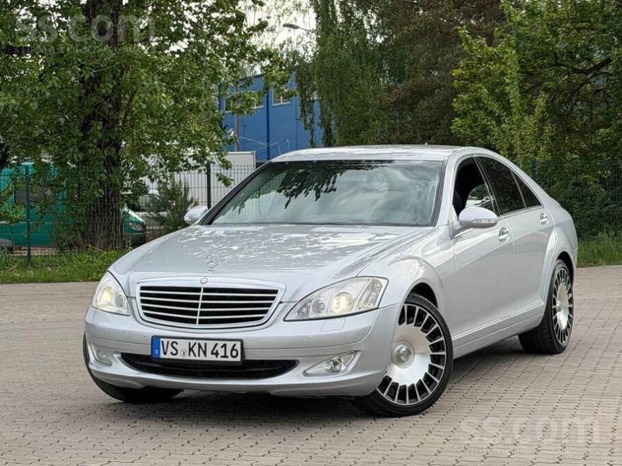 Mercedes-Benz S 320 2007 Rīga, ar dzinēja tilpumu 3.00 L un nobraukumu 0 tūkst. km par 7450 €, foto 1 vietnē AUTOMOTO.COM.LV