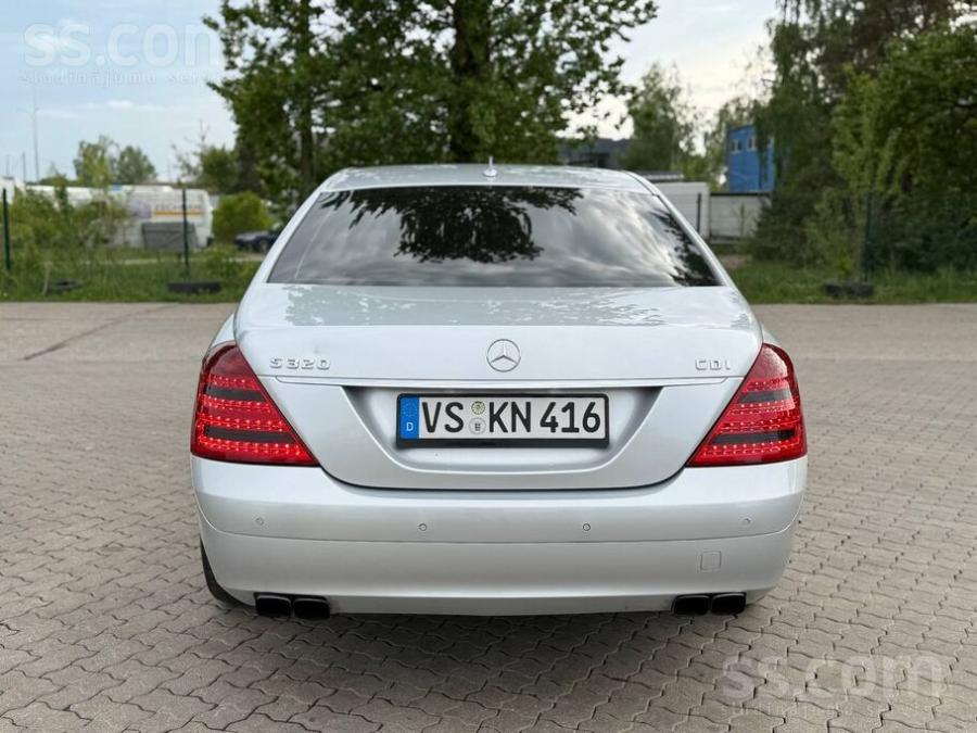 Mercedes-Benz S 320 2007 Rīga, ar dzinēja tilpumu 3.00 L un nobraukumu 0 tūkst. km par 7450 €, foto 9 vietnē AUTOMOTO.COM.LV