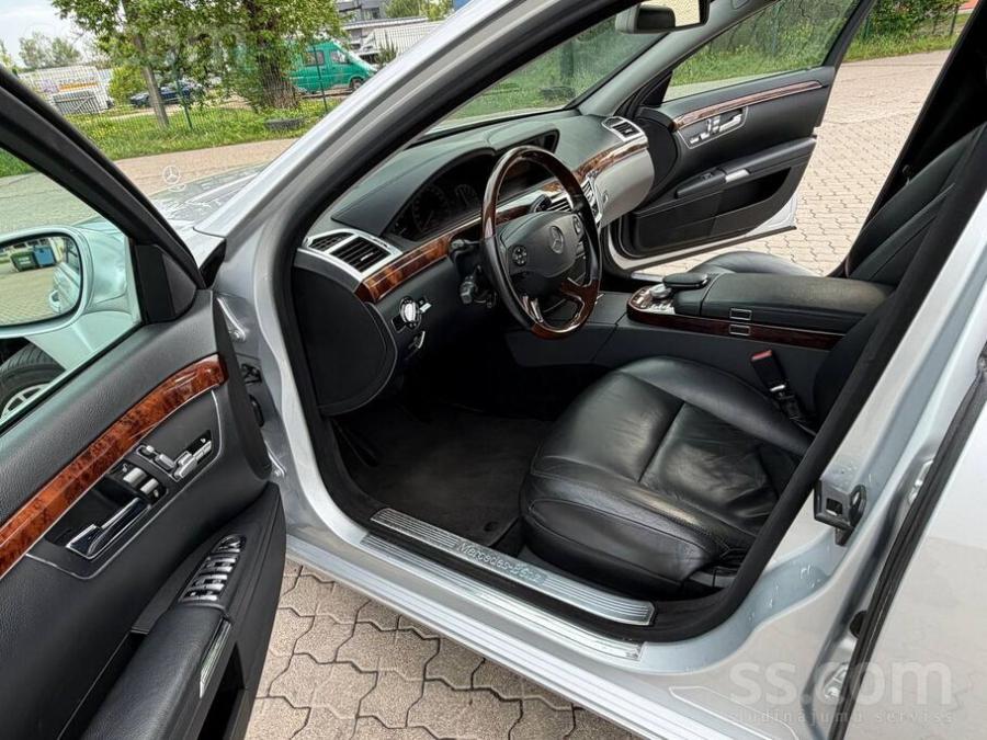 Mercedes-Benz S 320 2007 Rīga, ar dzinēja tilpumu 3.00 L un nobraukumu 0 tūkst. km par 7450 €, foto 19 vietnē AUTOMOTO.COM.LV
