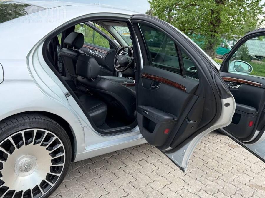 Mercedes-Benz S 320 2007 Rīga, ar dzinēja tilpumu 3.00 L un nobraukumu 0 tūkst. km par 7450 €, foto 22 vietnē AUTOMOTO.COM.LV