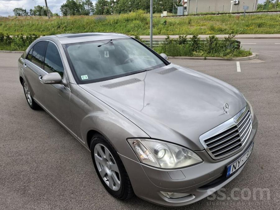 Mercedes-Benz S 320 2008 in Daugavpils, with an engine capacity of 3.00 L and mileage of 0 thousand km for 4850 €, photo 1 on AUTOMOTO.COM.LV