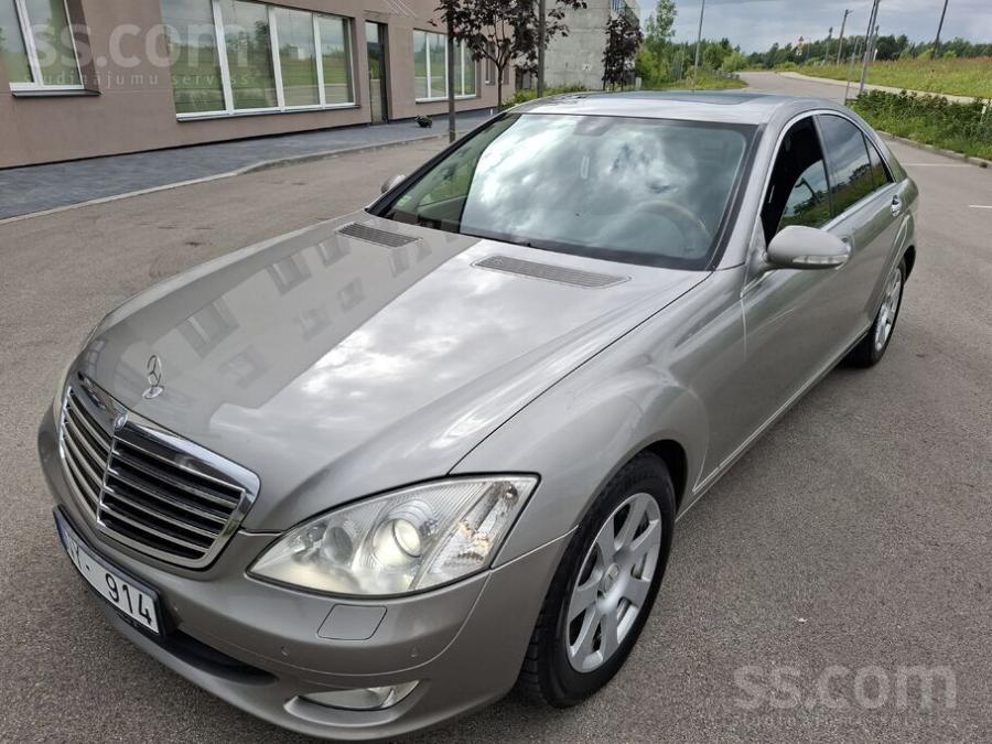 Mercedes-Benz S 320 2008 in Daugavpils, with an engine capacity of 3.00 L and mileage of 0 thousand km for 4850 €, photo 3 on AUTOMOTO.COM.LV
