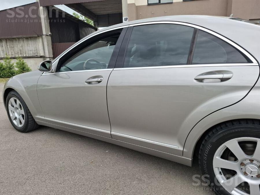 Mercedes-Benz S 320 2008 in Daugavpils, with an engine capacity of 3.00 L and mileage of 0 thousand km for 4850 €, photo 4 on AUTOMOTO.COM.LV