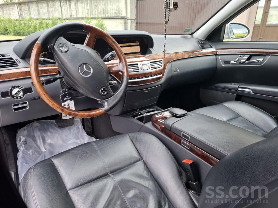 Mercedes-Benz S 320 2008 in Daugavpils, with an engine capacity of 3.00 L and mileage of 0 thousand km for 4850 €, photo 9 on AUTOMOTO.COM.LV
