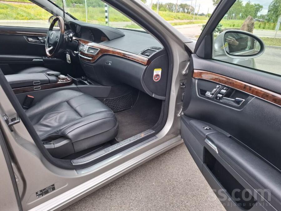 Mercedes-Benz S 320 2008 in Daugavpils, with an engine capacity of 3.00 L and mileage of 0 thousand km for 4850 €, photo 10 on AUTOMOTO.COM.LV