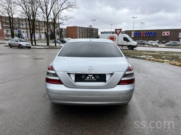 Mercedes-Benz S 320 2008 in Rezekne, with an engine capacity of 3.20 L and mileage of 0 thousand km for 6950 €, photo 4 on AUTOMOTO.COM.LV