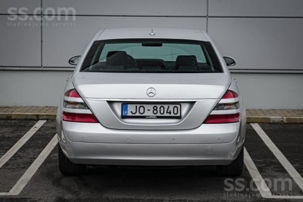 Mercedes-Benz S 320 2009 in Riga, with an engine capacity of 3.00 L and mileage of 0 thousand km for 8490 €, photo 5 on AUTOMOTO.COM.LV