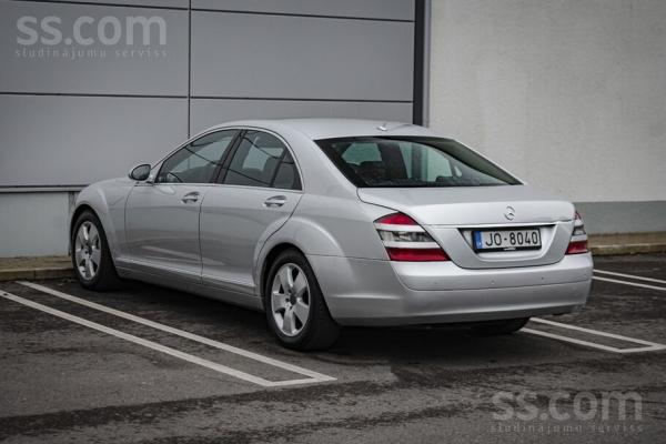 Mercedes-Benz S 320 2009 in Riga, with an engine capacity of 3.00 L and mileage of 0 thousand km for 8490 €, photo 6 on AUTOMOTO.COM.LV