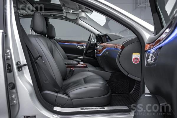 Mercedes-Benz S 320 2009 in Riga, with an engine capacity of 3.00 L and mileage of 0 thousand km for 8490 €, photo 9 on AUTOMOTO.COM.LV
