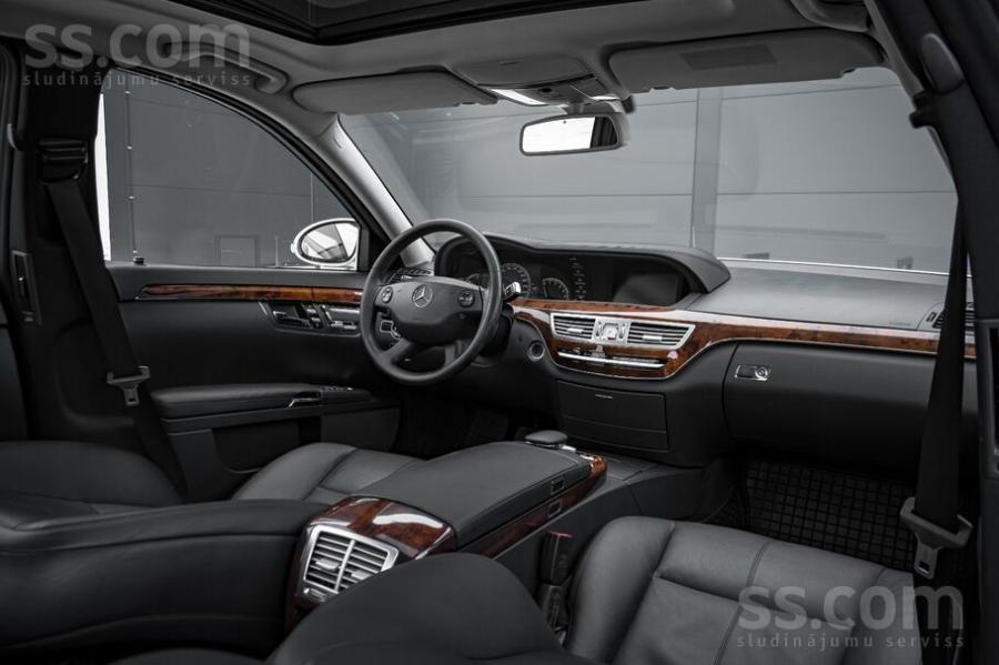 Mercedes-Benz S 320 2009 Rīga, ar dzinēja tilpumu 3.00 L un nobraukumu 0 tūkst. km par 8490 €, foto 15 vietnē AUTOMOTO.COM.LV