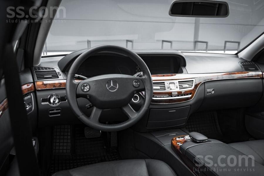 Mercedes-Benz S 320 2009 Rīga, ar dzinēja tilpumu 3.00 L un nobraukumu 0 tūkst. km par 8490 €, foto 19 vietnē AUTOMOTO.COM.LV