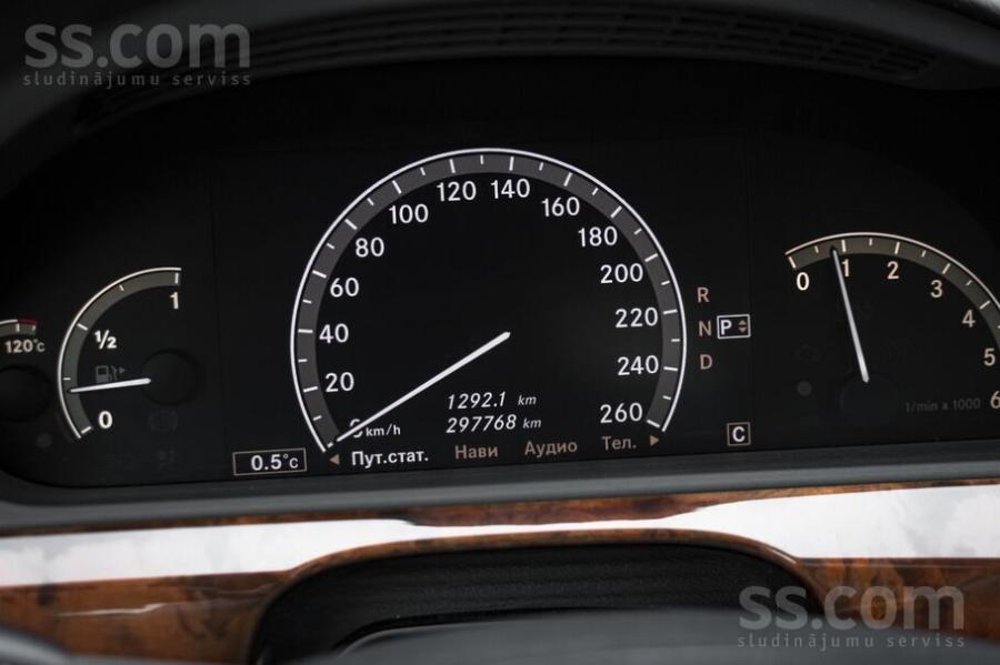 Mercedes-Benz S 320 2009 Rīga, ar dzinēja tilpumu 3.00 L un nobraukumu 0 tūkst. km par 8490 €, foto 20 vietnē AUTOMOTO.COM.LV