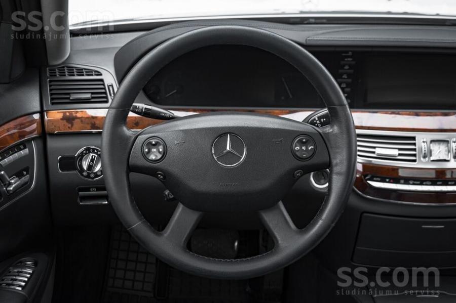 Mercedes-Benz S 320 2009 Rīga, ar dzinēja tilpumu 3.00 L un nobraukumu 0 tūkst. km par 8490 €, foto 24 vietnē AUTOMOTO.COM.LV