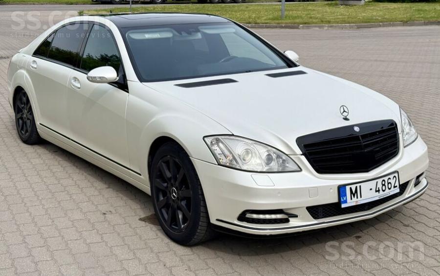 Balts Mercedes-Benz S 320 2006 Rīga, ar dzinēja tilpumu 3.00 L un nobraukumu 293 tūkst. km par 4500 €, foto 4 vietnē AUTOMOTO.COM.LV