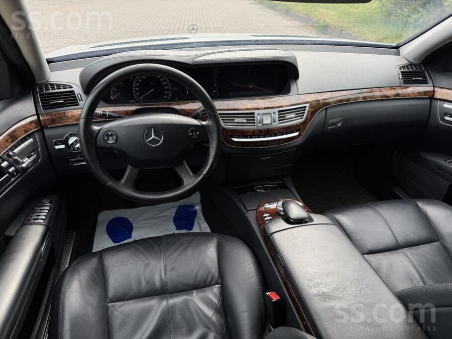 Balts Mercedes-Benz S 320 2006 Rīga, ar dzinēja tilpumu 3.00 L un nobraukumu 293 tūkst. km par 4500 €, foto 8 vietnē AUTOMOTO.COM.LV