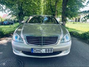 Dzeltens Mercedes-Benz S 320 2008 Viļņa, ar dzinēja tilpumu 2.99 L un nobraukumu 455 tūkst. km par 3950 €, foto  vietnē AUTOMOTO.COM.LV