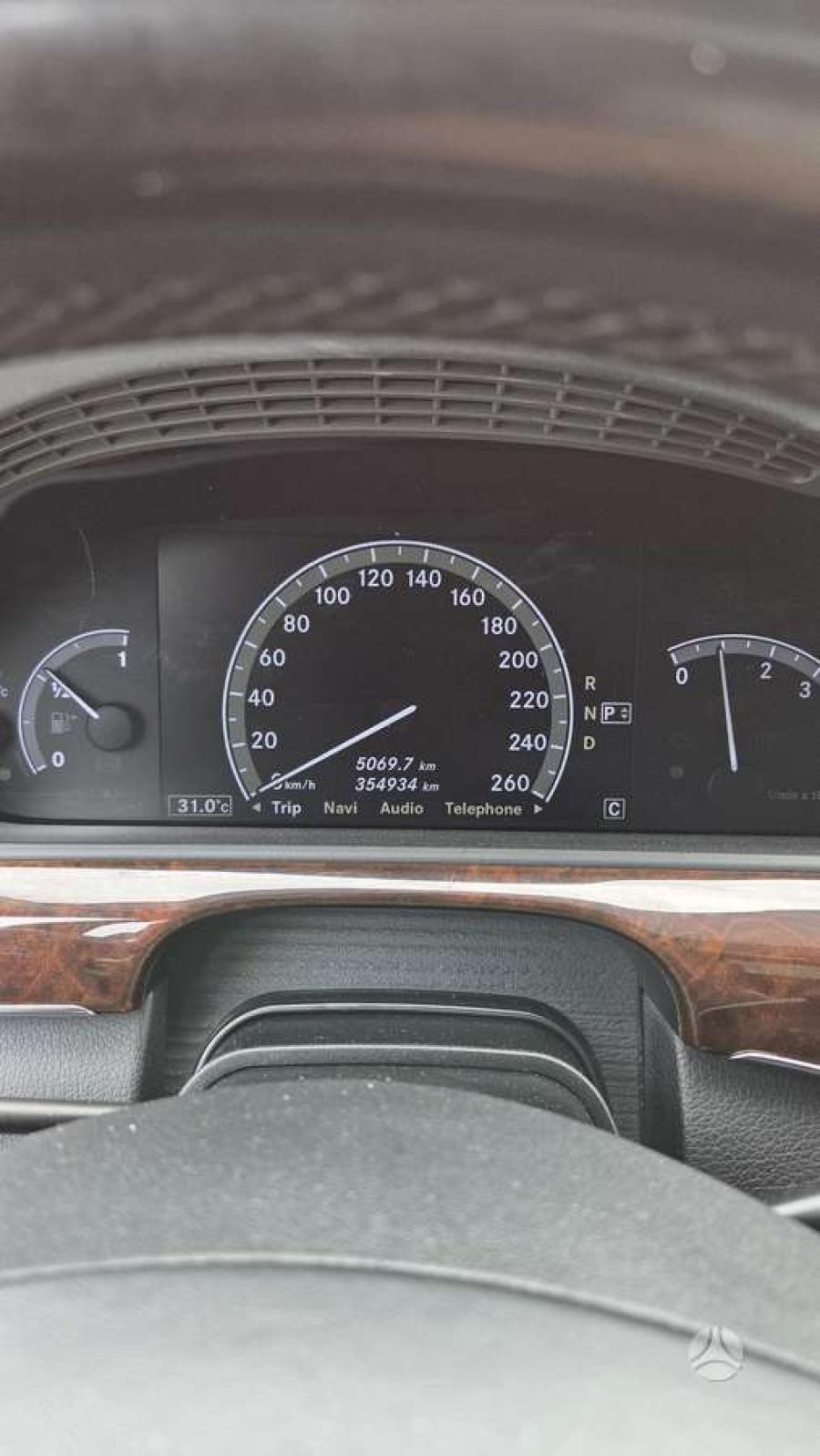 Melns Mercedes-Benz S 350 2012 Šauļi, ar dzinēja tilpumu 2.99 L un nobraukumu 350 tūkst. km par 12500 €, foto 17 vietnē AUTOMOTO.COM.LV