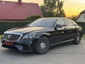Black Mercedes-Benz S 350 2017 in Siauliai, with an engine capacity of 3.00 L and mileage of 176 thousand km for 36500 €, photo 3 on AUTOMOTO.COM.LV