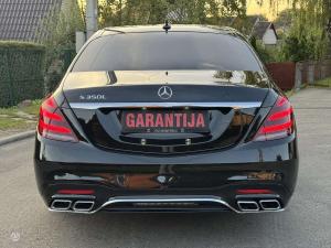 Black Mercedes-Benz S 350 2017 in Siauliai, with an engine capacity of 3.00 L and mileage of 176 thousand km for 36500 €, photo 7 on AUTOMOTO.COM.LV