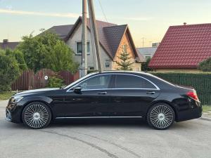 Black Mercedes-Benz S 350 2017 in Siauliai, with an engine capacity of 3.00 L and mileage of 176 thousand km for 36500 €, photo 8 on AUTOMOTO.COM.LV