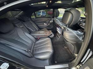 Black Mercedes-Benz S 350 2017 in Siauliai, with an engine capacity of 3.00 L and mileage of 176 thousand km for 36500 €, photo 19 on AUTOMOTO.COM.LV