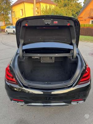 Black Mercedes-Benz S 350 2017 in Siauliai, with an engine capacity of 3.00 L and mileage of 176 thousand km for 36500 €, photo 23 on AUTOMOTO.COM.LV