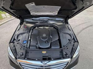 Black Mercedes-Benz S 350 2017 in Siauliai, with an engine capacity of 3.00 L and mileage of 176 thousand km for 36500 €, photo 24 on AUTOMOTO.COM.LV