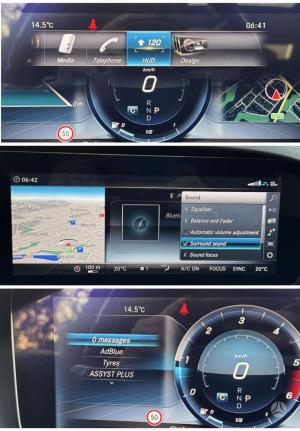Black Mercedes-Benz S 350 2017 in Siauliai, with an engine capacity of 3.00 L and mileage of 176 thousand km for 36500 €, photo 30 on AUTOMOTO.COM.LV