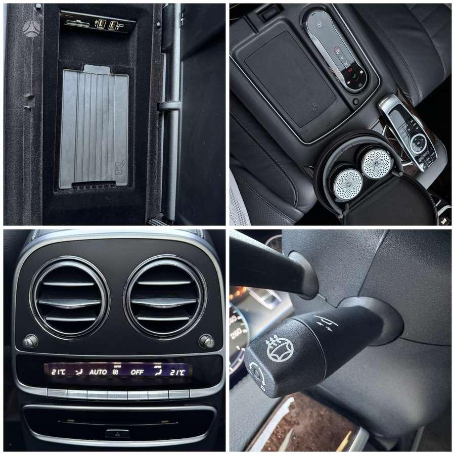 Black Mercedes-Benz S 350 2017 in Siauliai, with an engine capacity of 3.00 L and mileage of 176 thousand km for 36500 €, photo 33 on AUTOMOTO.COM.LV
