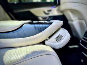 Black Mercedes-Benz S 350 2018 in Vilnius, with an engine capacity of 2.93 L and mileage of 136 thousand km for 45100 €, photo 15 on AUTOMOTO.COM.LV