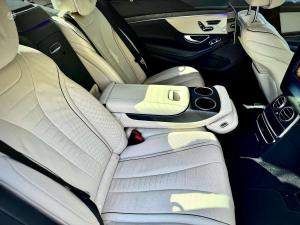 Black Mercedes-Benz S 350 2018 in Vilnius, with an engine capacity of 2.93 L and mileage of 136 thousand km for 45100 €, photo 28 on AUTOMOTO.COM.LV
