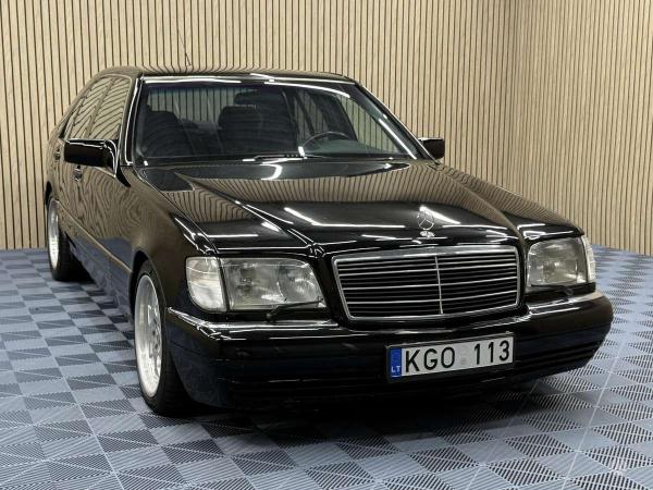 Melns Mercedes-Benz S 350 1994 Marijampole, ar dzinēja tilpumu 3.45 L un nobraukumu 510 tūkst. km par 7999 €, foto 1 vietnē AUTOMOTO.COM.LV