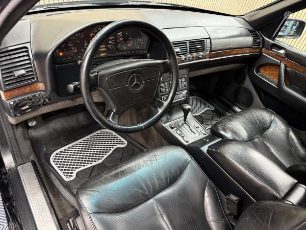 Melns Mercedes-Benz S 350 1994 Marijampole, ar dzinēja tilpumu 3.45 L un nobraukumu 510 tūkst. km par 7999 €, foto 3 vietnē AUTOMOTO.COM.LV