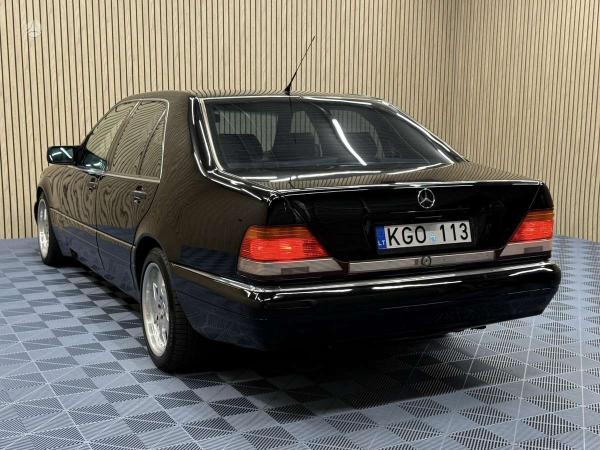 Melns Mercedes-Benz S 350 1994 Marijampole, ar dzinēja tilpumu 3.45 L un nobraukumu 510 tūkst. km par 7999 €, foto 7 vietnē AUTOMOTO.COM.LV