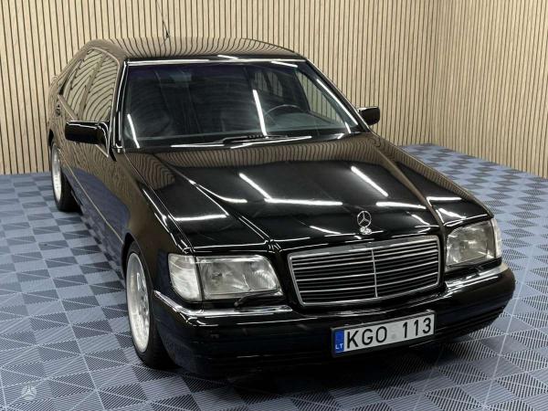 Melns Mercedes-Benz S 350 1994 Marijampole, ar dzinēja tilpumu 3.45 L un nobraukumu 510 tūkst. km par 7999 €, foto 10 vietnē AUTOMOTO.COM.LV