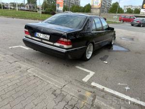 Черный Мерседес С 350 1995 в Рига, объемом двигателя 3.50 л и пробегом 0 тыс. км за 5700 €, фото 4 на AUTOMOTO.COM.LV