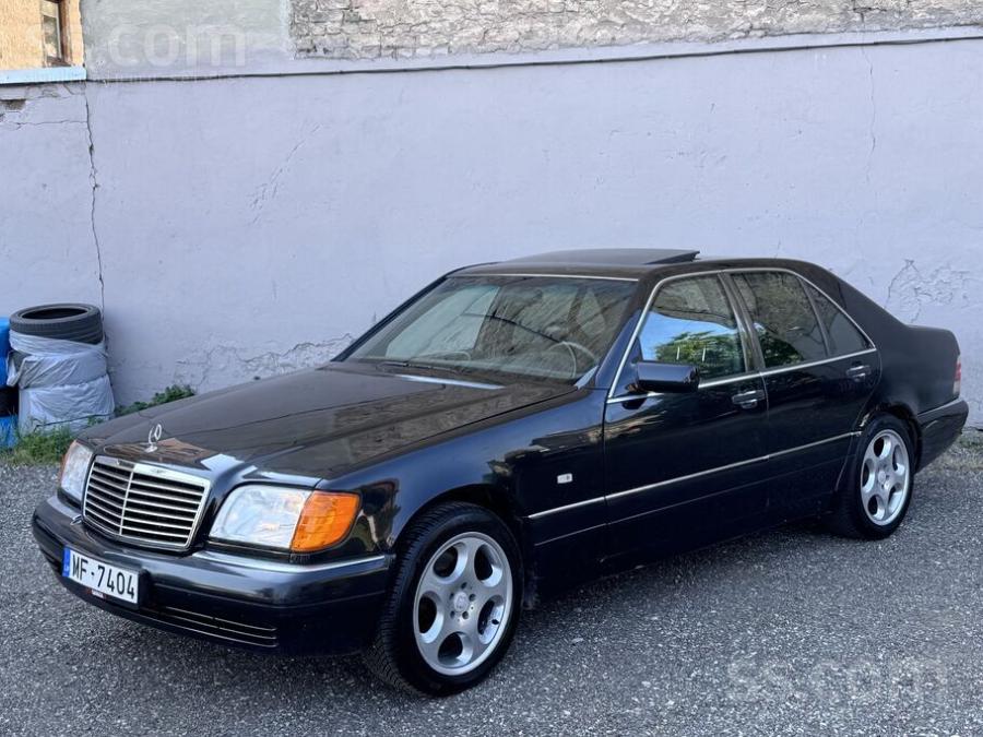 Melns Mercedes-Benz S 350 1995 Rīga, ar dzinēja tilpumu 3.50 L un nobraukumu 0 tūkst. km par 4490 €, foto 1 vietnē AUTOMOTO.COM.LV