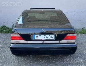 Melns Mercedes-Benz S 350 1995 Rīga, ar dzinēja tilpumu 3.50 L un nobraukumu 0 tūkst. km par 4490 €, foto 4 vietnē AUTOMOTO.COM.LV