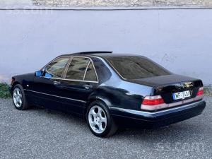 Melns Mercedes-Benz S 350 1995 Rīga, ar dzinēja tilpumu 3.50 L un nobraukumu 0 tūkst. km par 4490 €, foto 6 vietnē AUTOMOTO.COM.LV