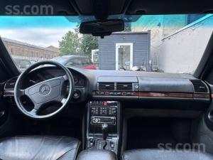 Melns Mercedes-Benz S 350 1995 Rīga, ar dzinēja tilpumu 3.50 L un nobraukumu 0 tūkst. km par 4490 €, foto 8 vietnē AUTOMOTO.COM.LV