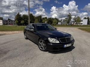 Melns Mercedes-Benz S 350 2004 Rīga, ar dzinēja tilpumu 3.70 L un nobraukumu 343 tūkst. km par 3500 €, foto  vietnē AUTOMOTO.COM.LV