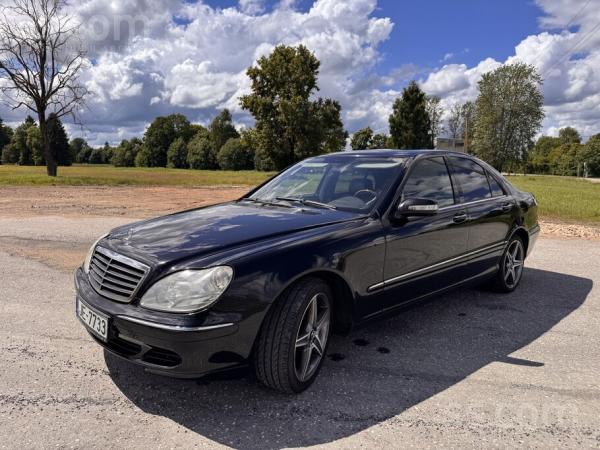 Melns Mercedes-Benz S 350 2004 Rīga, ar dzinēja tilpumu 3.70 L un nobraukumu 343 tūkst. km par 3500 €, foto 2 vietnē AUTOMOTO.COM.LV